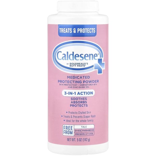 Medicated Protecting Powder with Zinc Oxide & Cornstarch-Talc