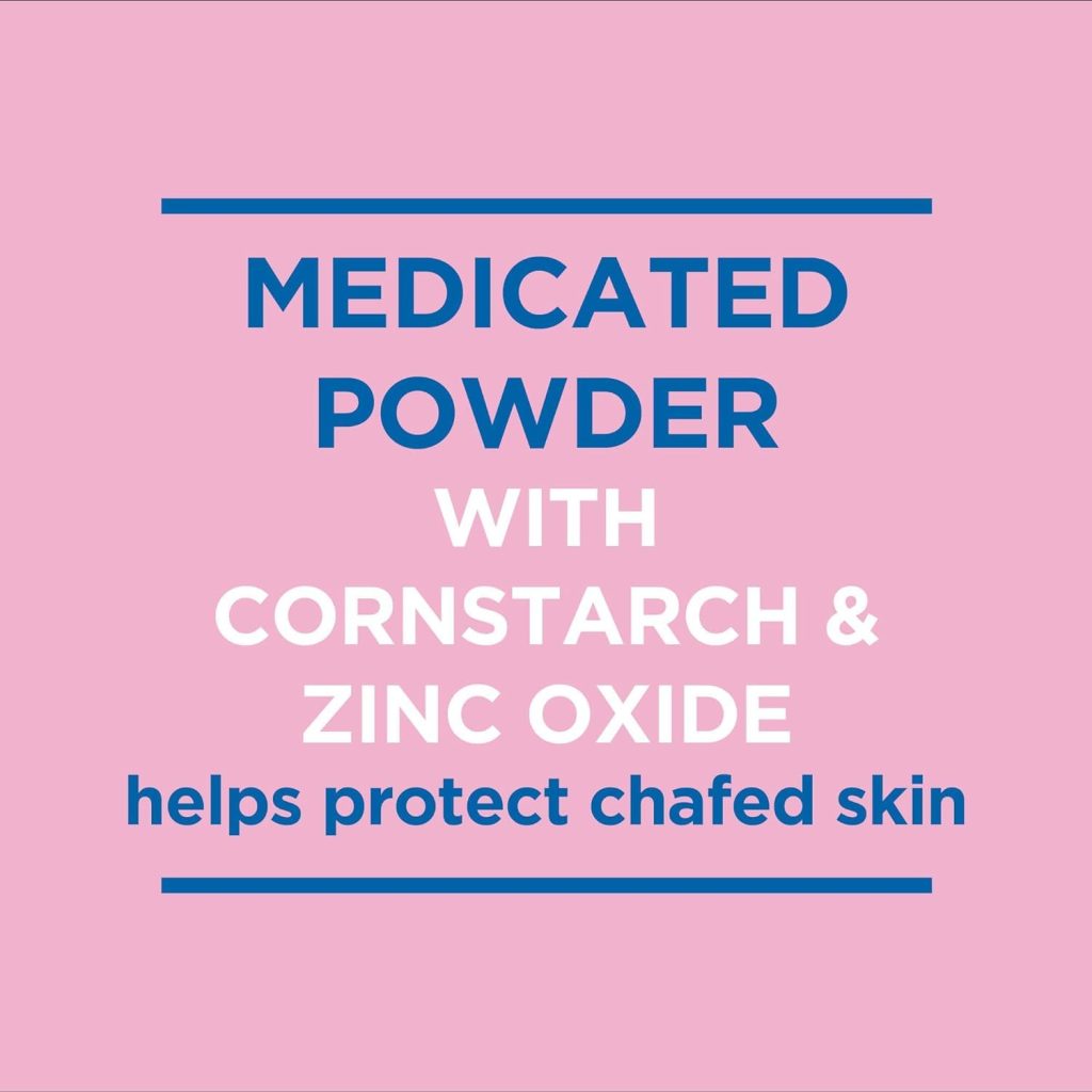 Medicated Protecting Powder with Zinc Oxide & Cornstarch-Talc